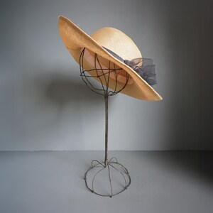 Antique Wire Hat Stand/millinery Shop Hat Stand/counter Hat Stand ...