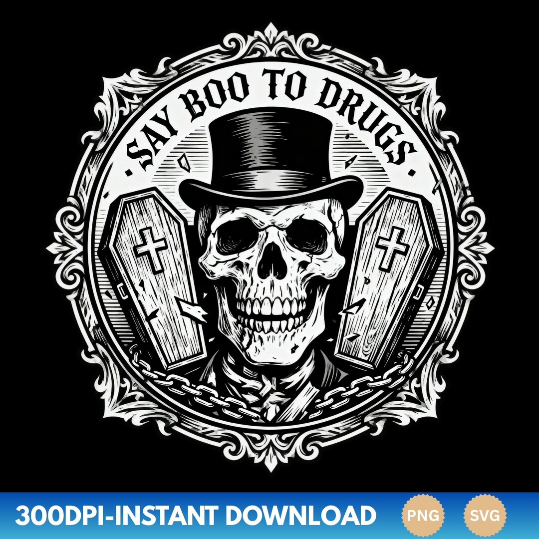 Say Boo to Drugs Png, Ghost in October We Wear Red Ribbon Week Png ...