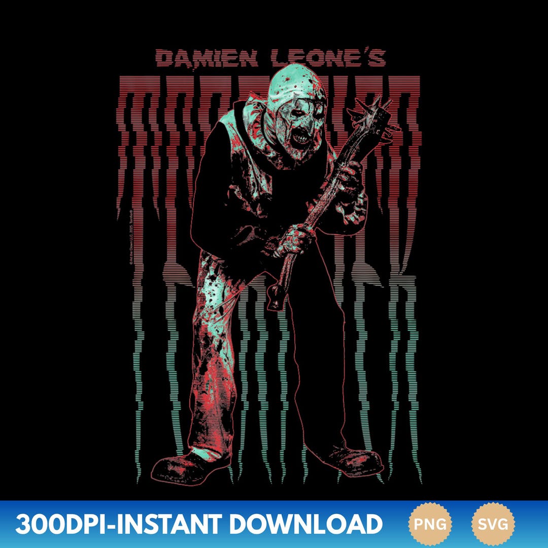 Art the Clown Terrifier PNG SVG Bundle: Horror Movie Clipart (digital ...