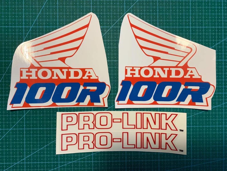 Honda XR 100 1990 Stickers Decals - Etsy Australia