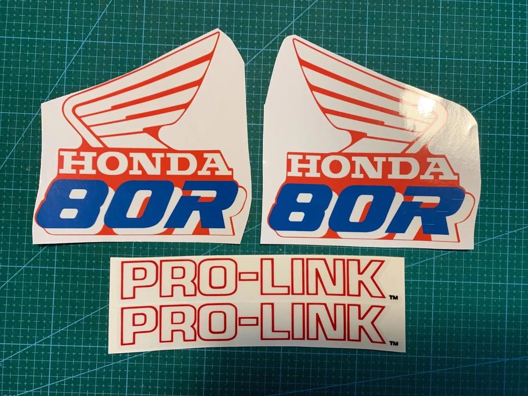 Honda XR 80 1990 Stickers Decals - Etsy