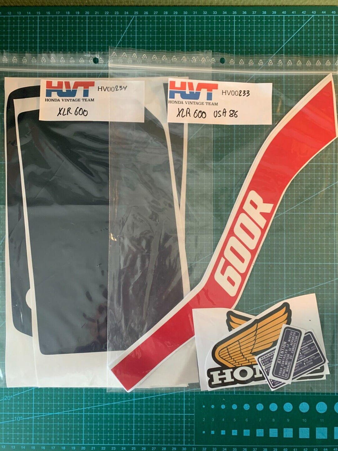 Honda XLR 600 86 USA Stickers - Etsy