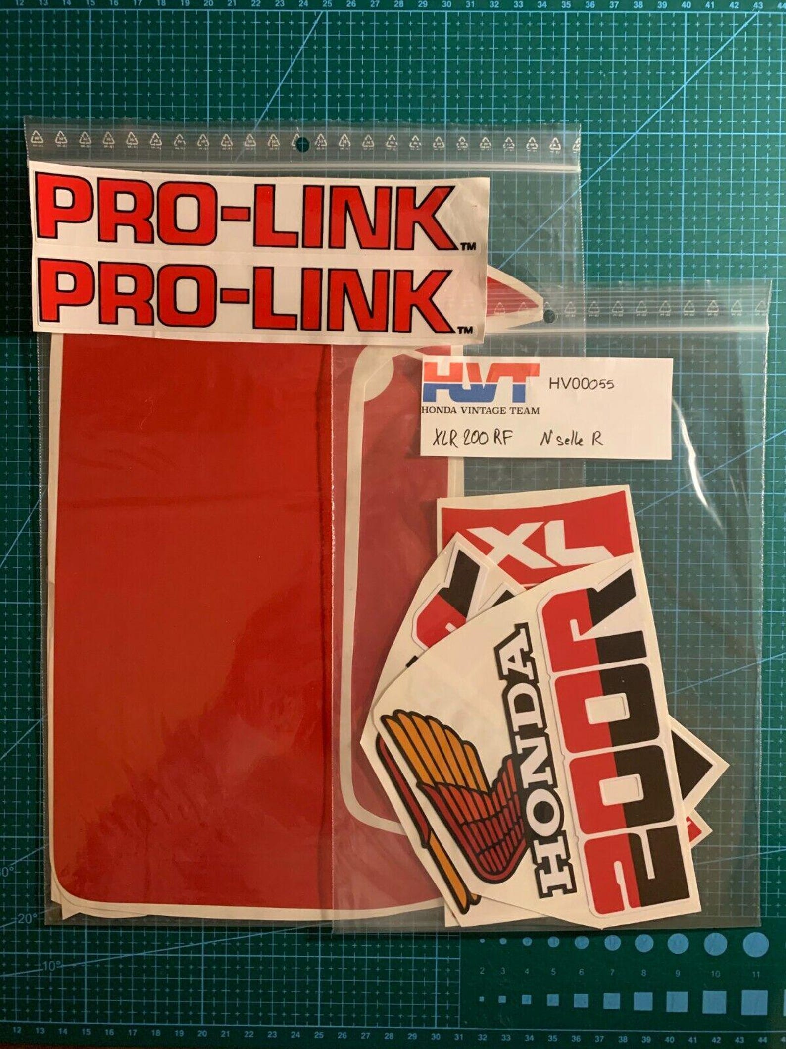 Honda XLR 200 85 Black Stickers Decals - Etsy