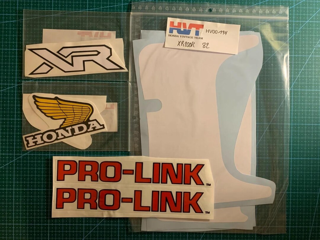 Honda XR 200 1982 Stickers Decals - Etsy