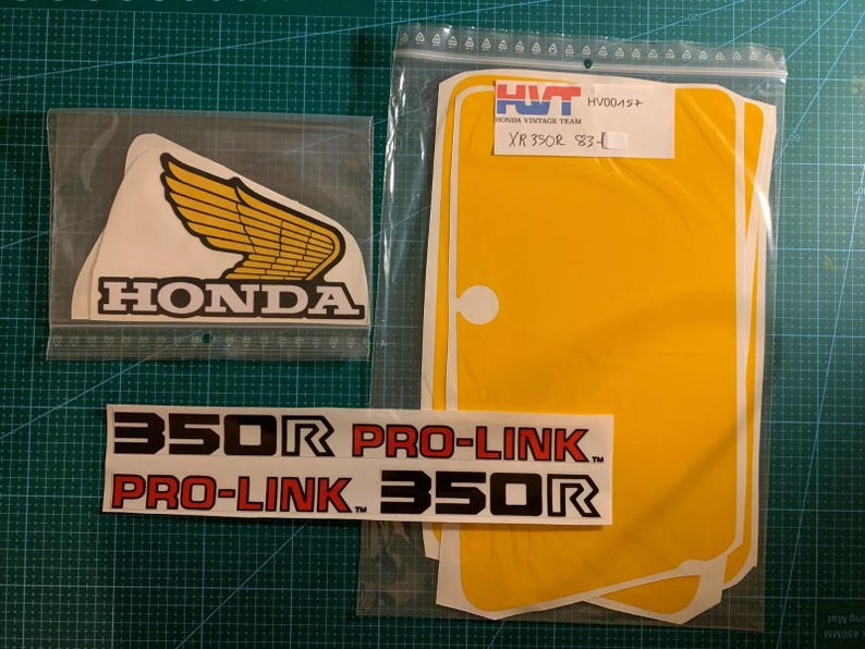 Honda XR 350 1983 Stickers Decals - Etsy Australia