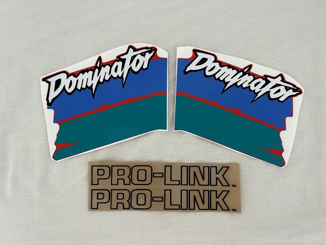 Honda NX 650 Dominator 90 Red Stickers Decals - Etsy
