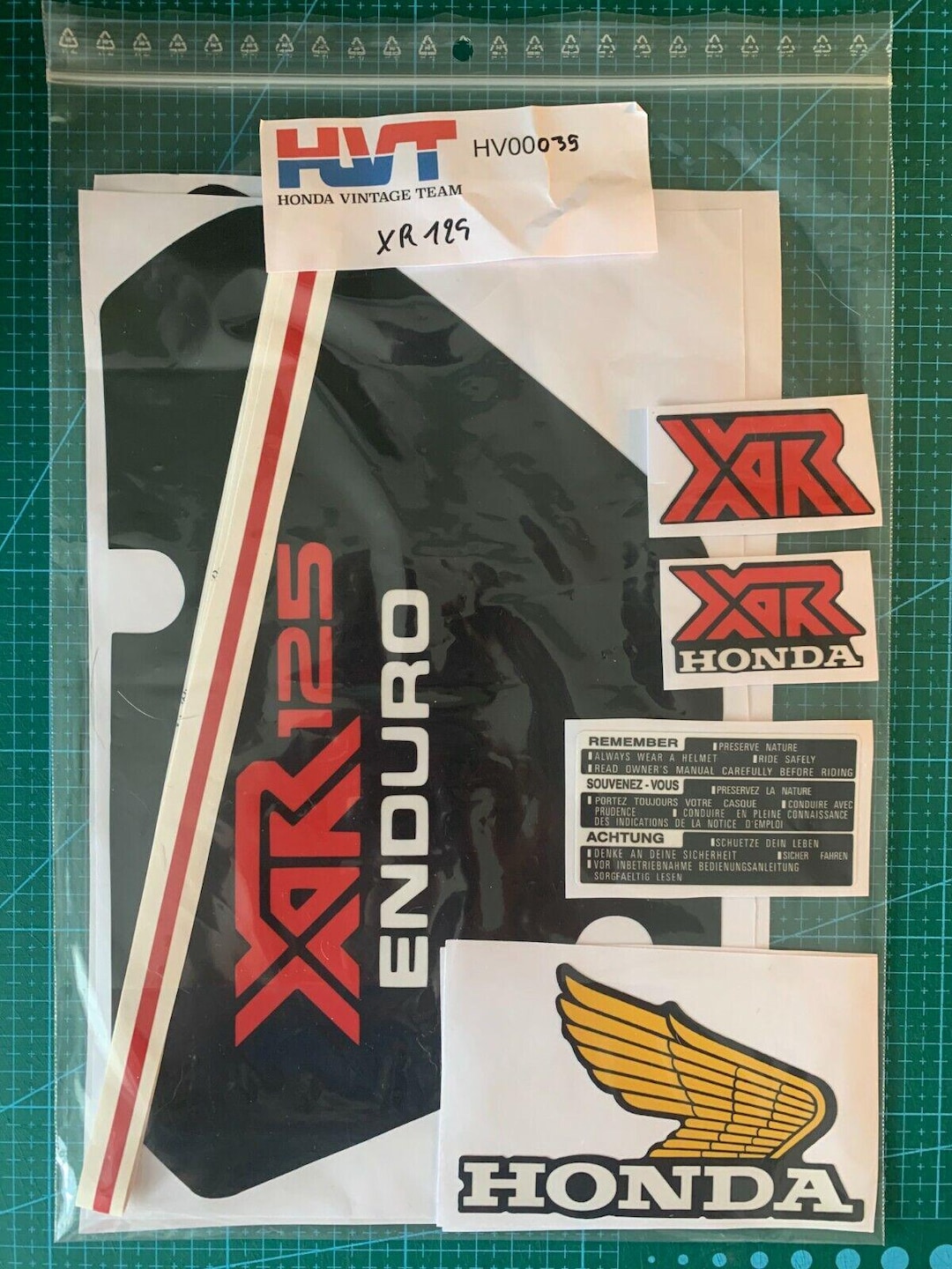 Honda XR125 Stickers Decals - Etsy