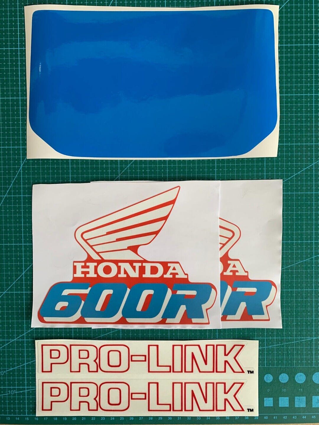 Honda XR 600 1990 EU Plate Stickers Decals - Etsy