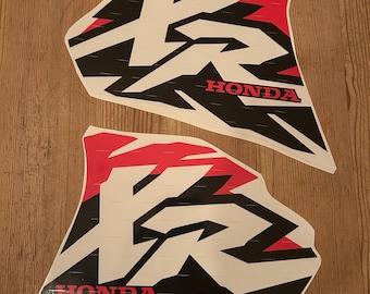 Honda XR400 XR 400 XR Fuel Tank Decals Gas Decals Graphics Right and ...