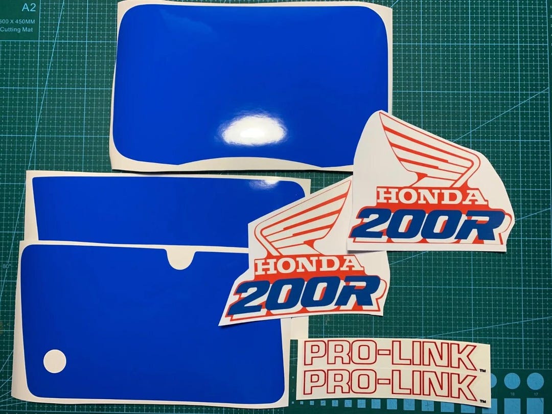 Honda XR 200 1990 Stickers Decals - Etsy