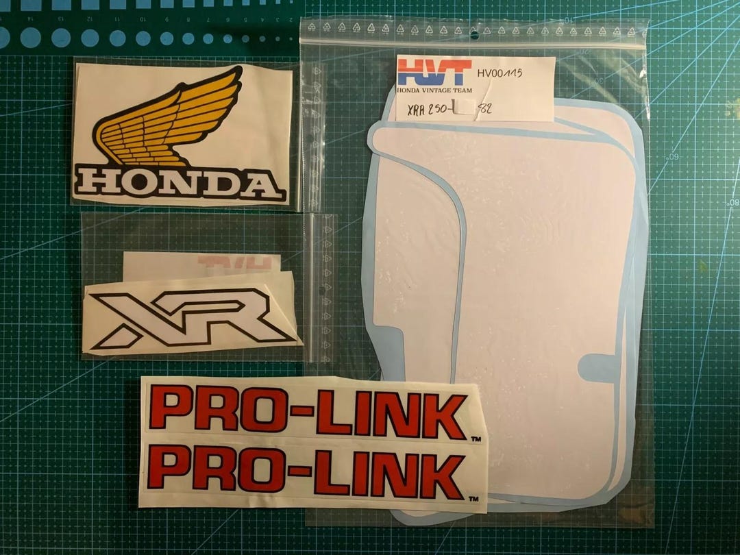 Honda XR 250 R 1982 Stickers Decals - Etsy