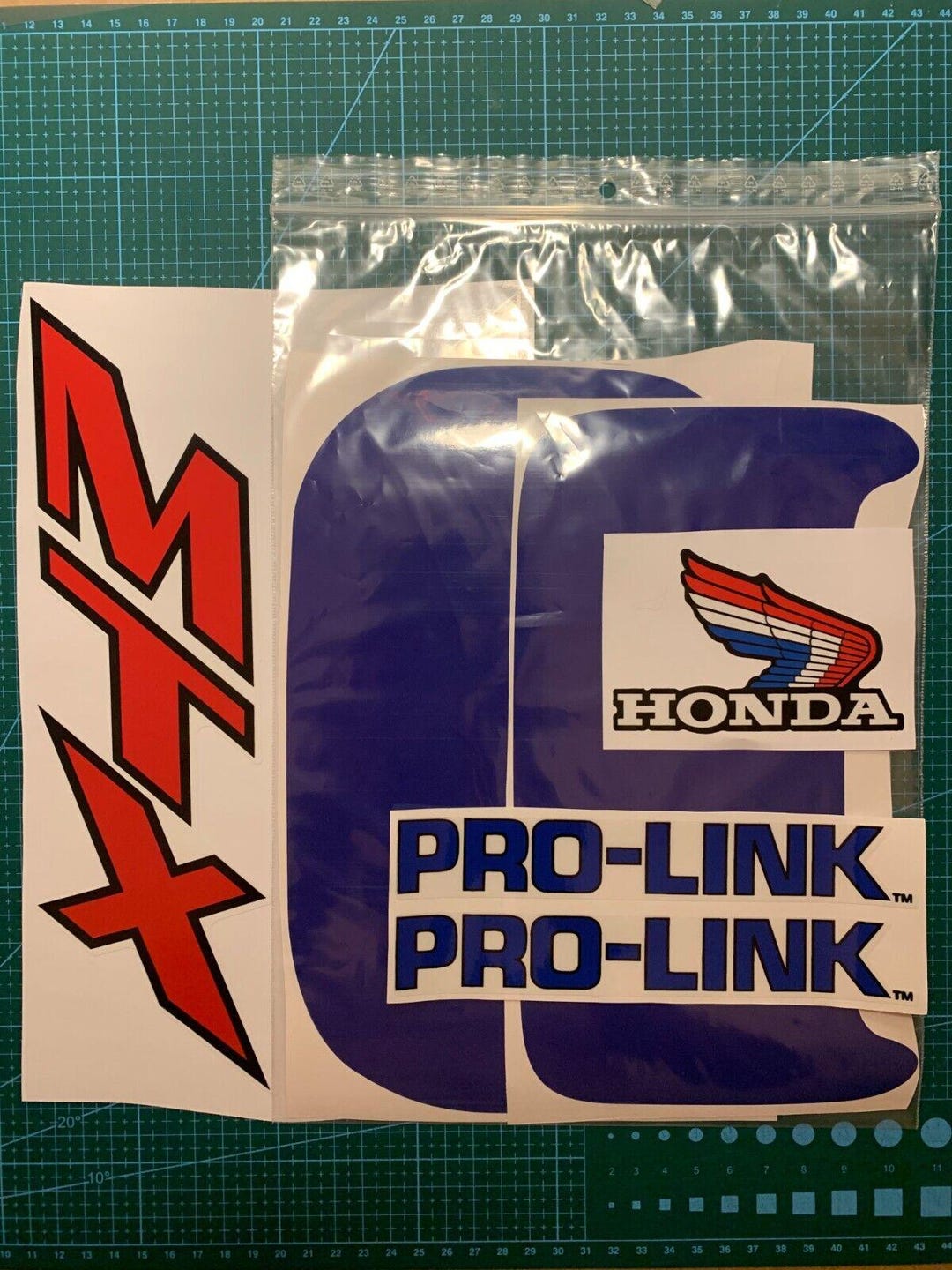 Honda MTX 200 85 White Stickers Decals - Etsy