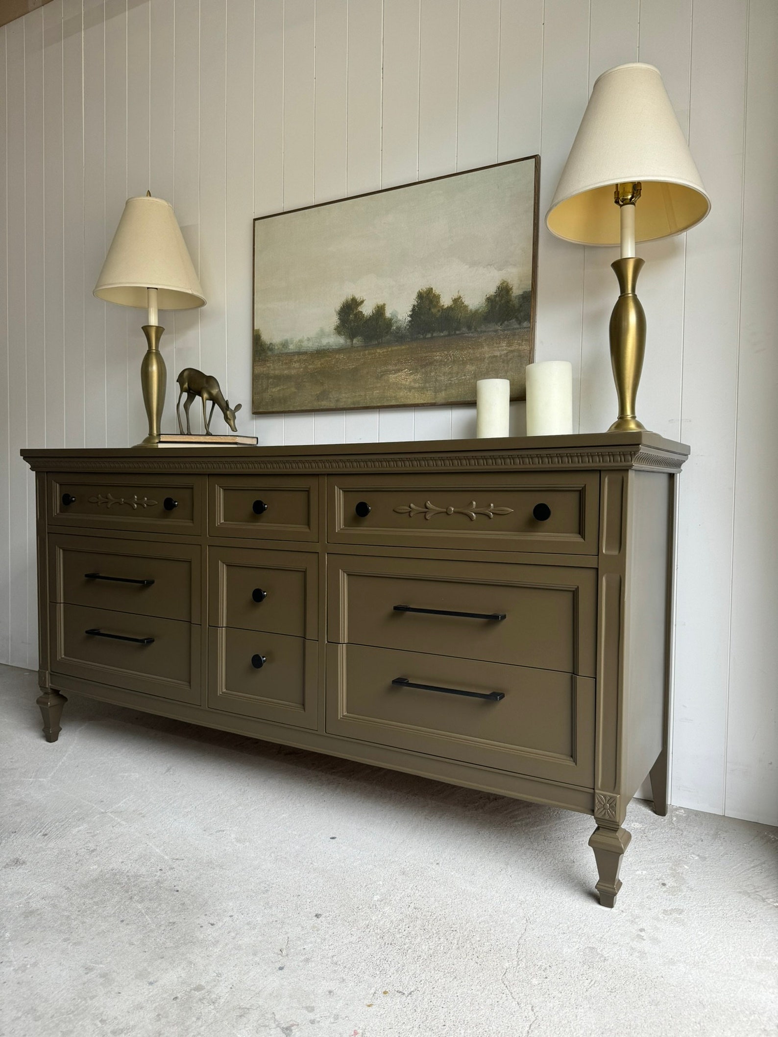 Available Knechtel Solid Wood Dresser READ DESCRIPTION - Etsy