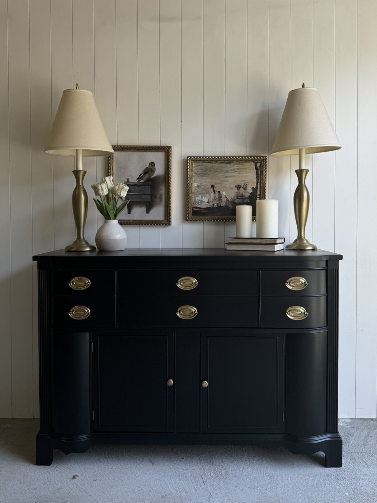 Solid mahogany sideboard store