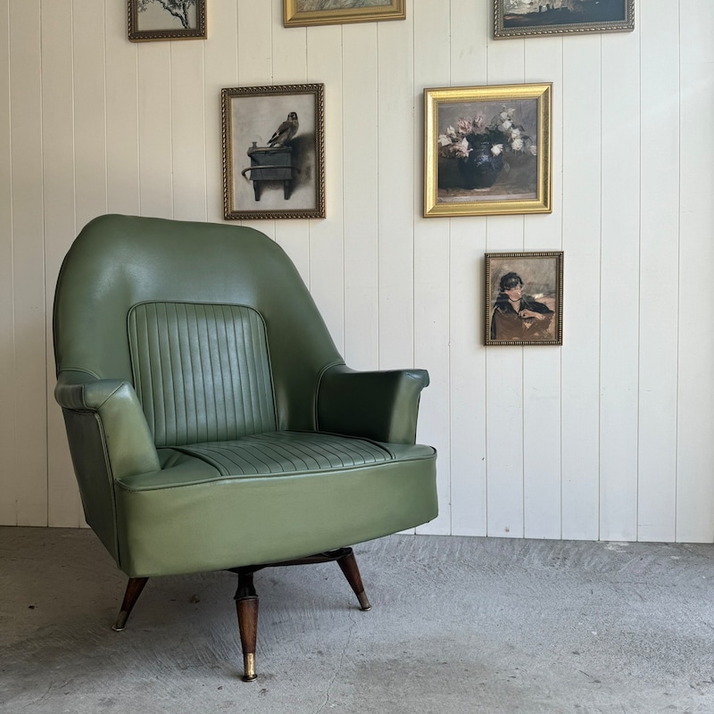 Mcm Swivel Chair - Etsy