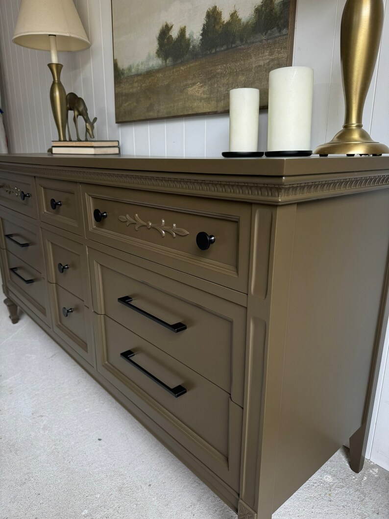 Available Knechtel Solid Wood Dresser READ DESCRIPTION - Etsy