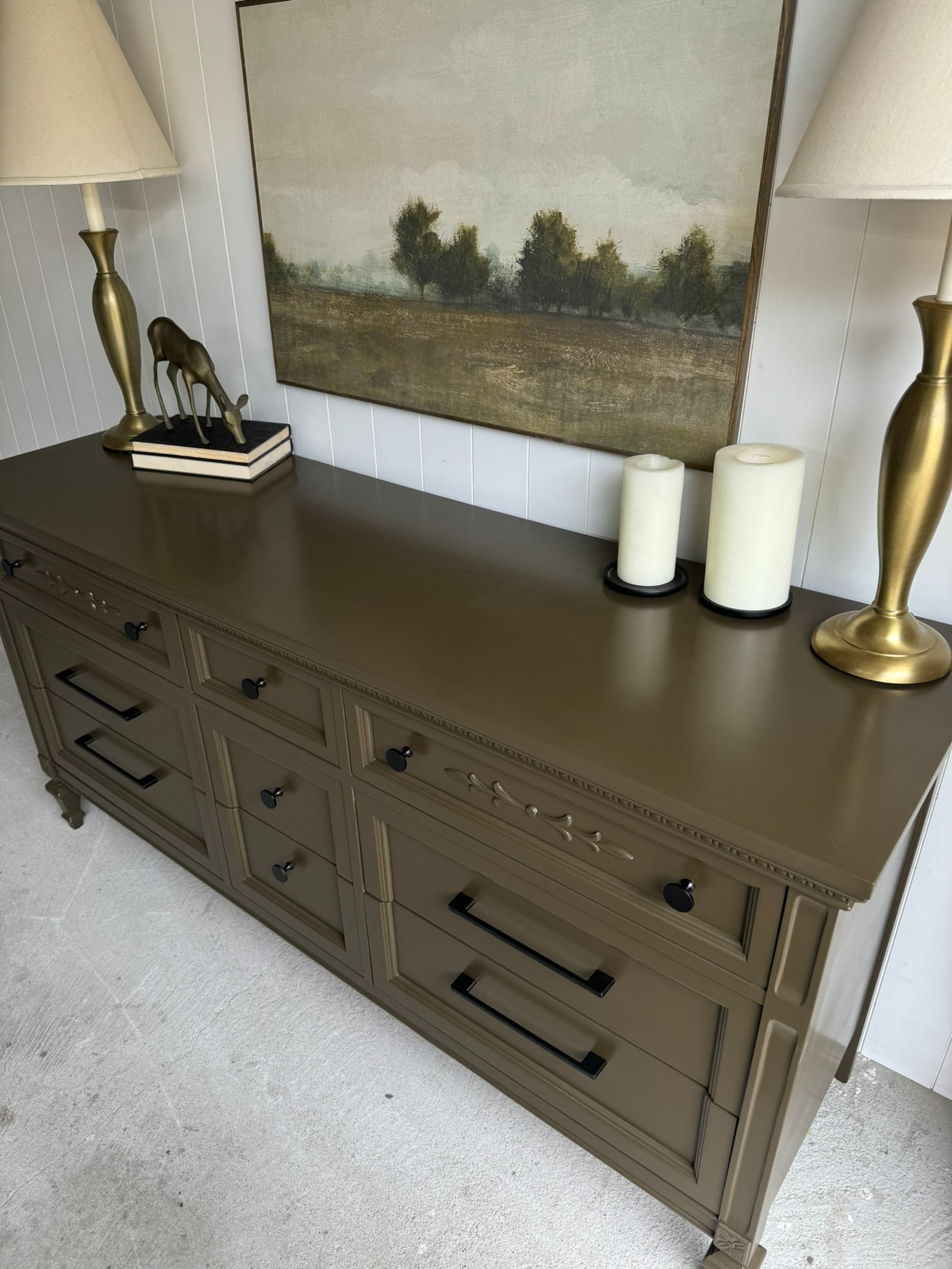 Available Knechtel Solid Wood Dresser READ DESCRIPTION - Etsy