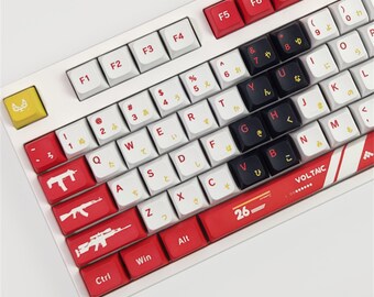 Scarlet Keycap Set - Etsy