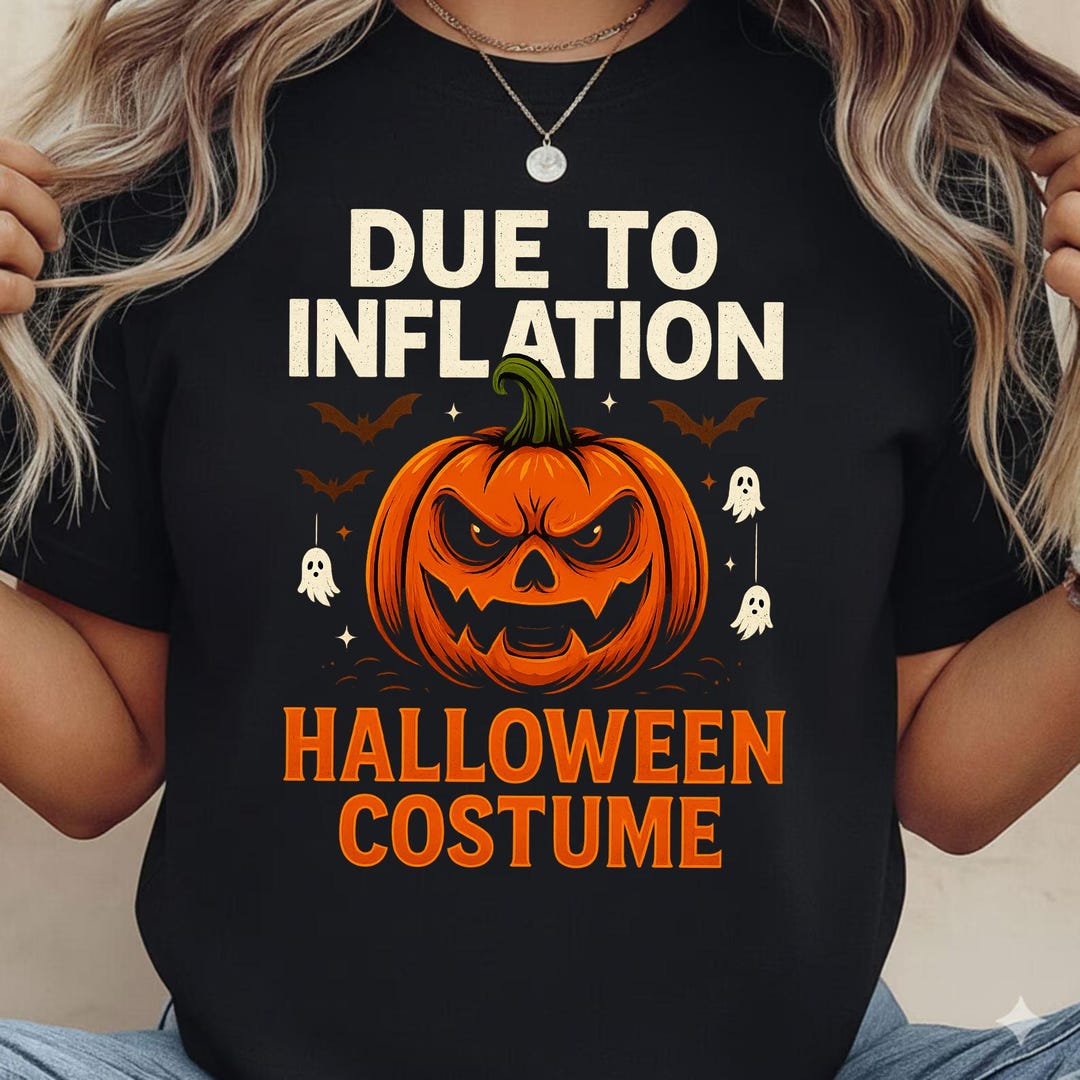 Funny Inflation Pumpkin PNG: Spooky Jack O' Lantern Clipart (digital ...