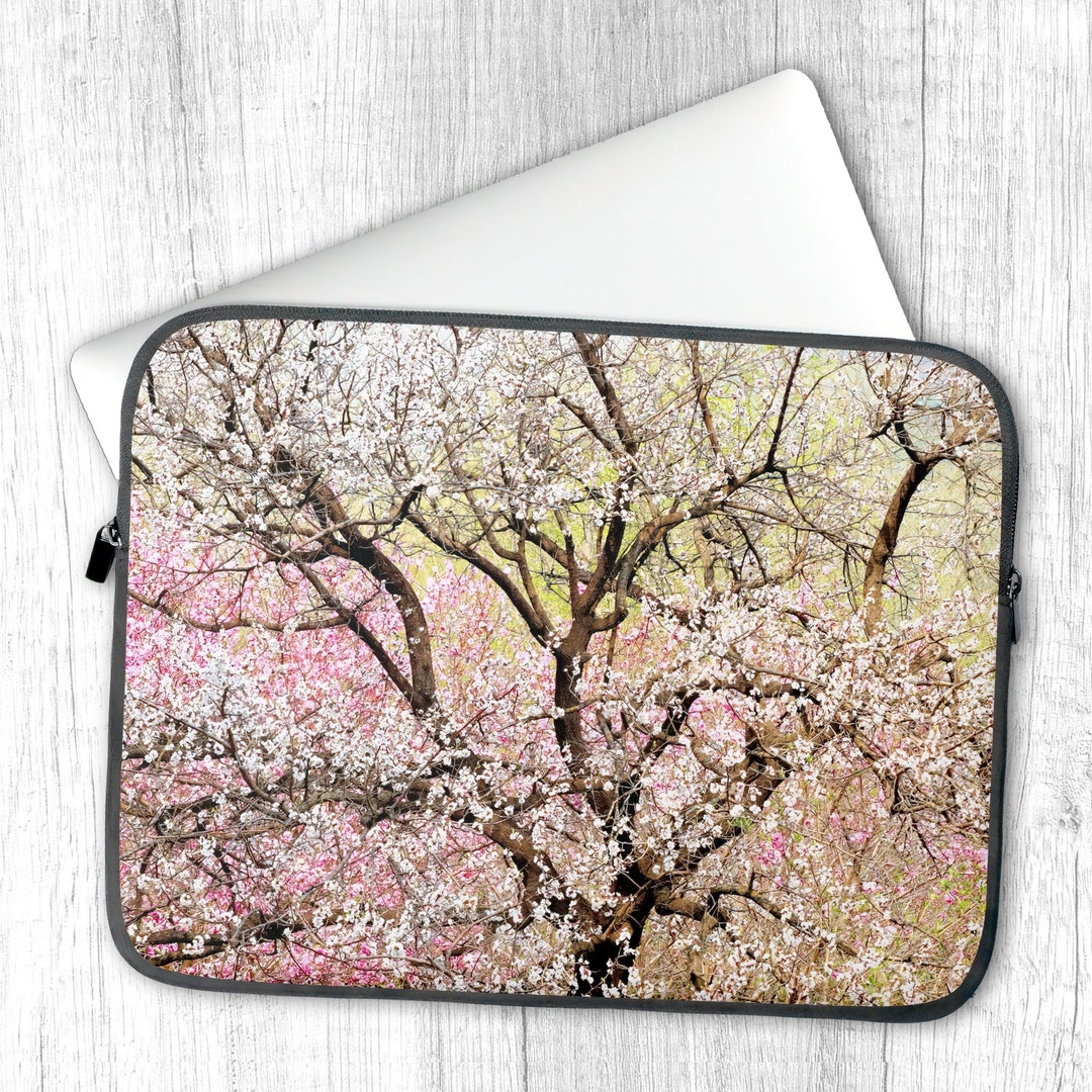 Peach Blossom Laptop Sleeve Pale Pink for MacBook Air/pro 13/14/15/16 ...