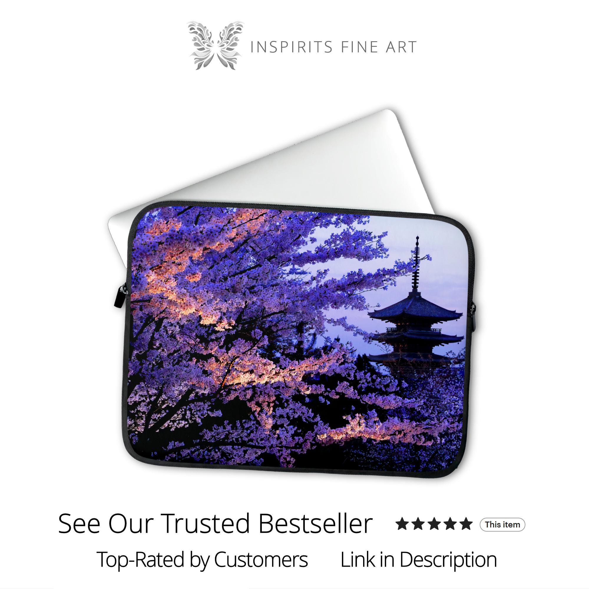 Cute Fish Laptop Sleeve, Teal Blue Ocean Tropical Goldfish Laptop Case ...
