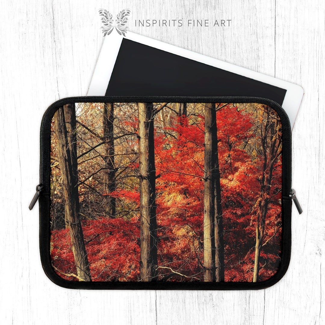 Red Maple Tree Forest iPad Case for iPad Air 4 5 Pro 11 12.9, Fall ...