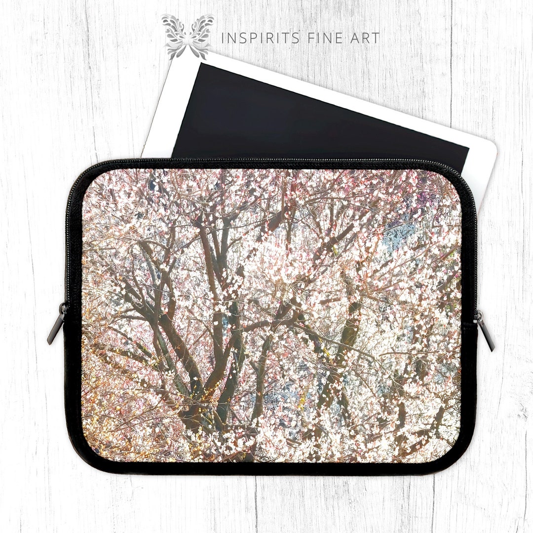 Blush Pink Spring Flower iPad Sleeve for iPad Air Pro 11 12.9, Plum ...