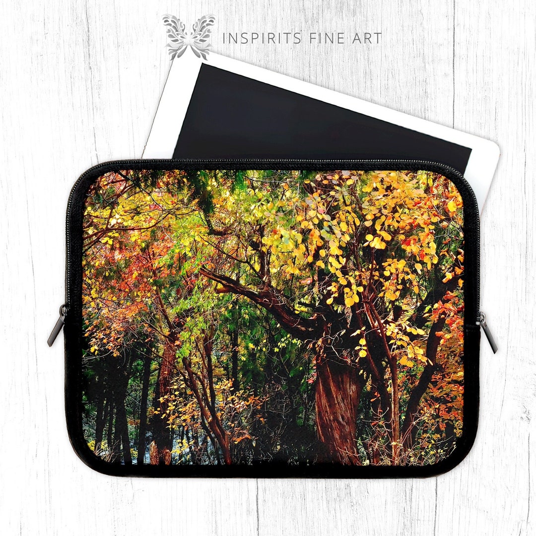 Fall Forest iPad Case Colorful, Enchanted Forest Tablet Sleeve for iPad ...