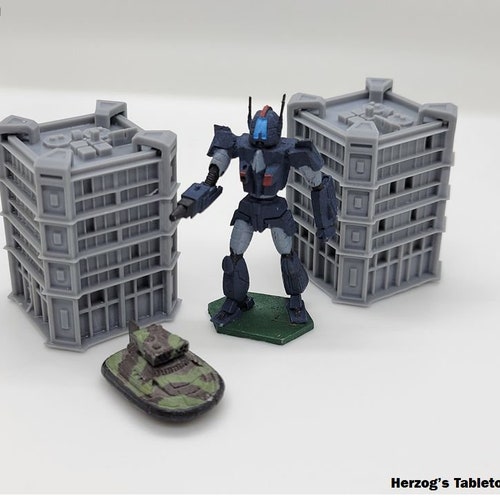 Neo Tyrannis Mini monsterpocalypse Skyscraper 1 - Etsy