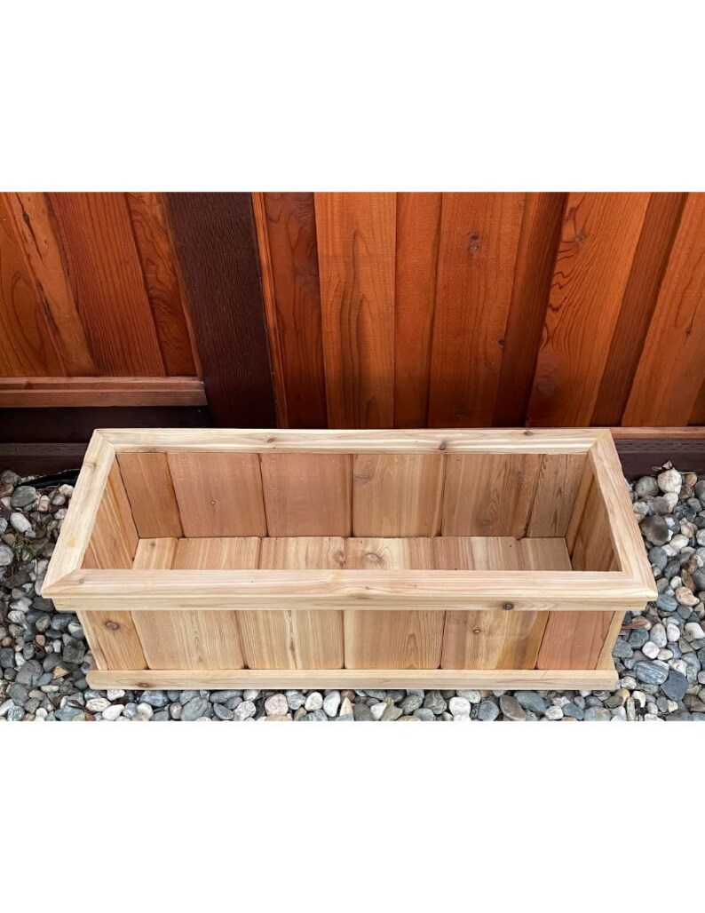 Cedar Planter Boxes - Etsy