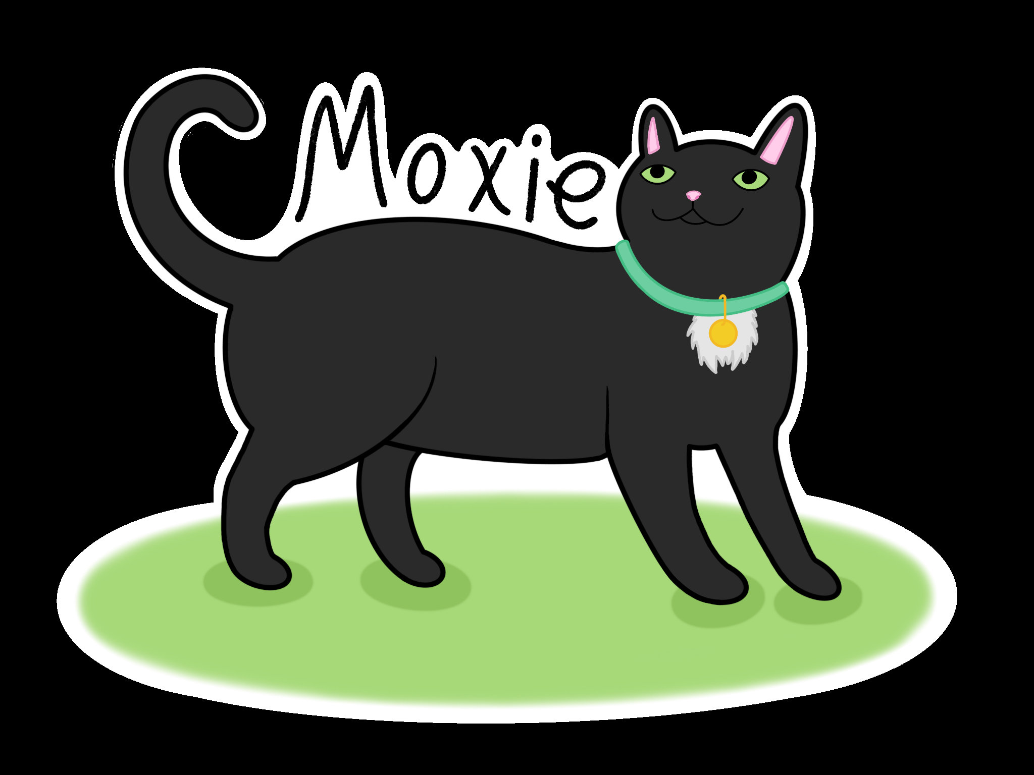 Moxie Vinyl Sticker - Etsy