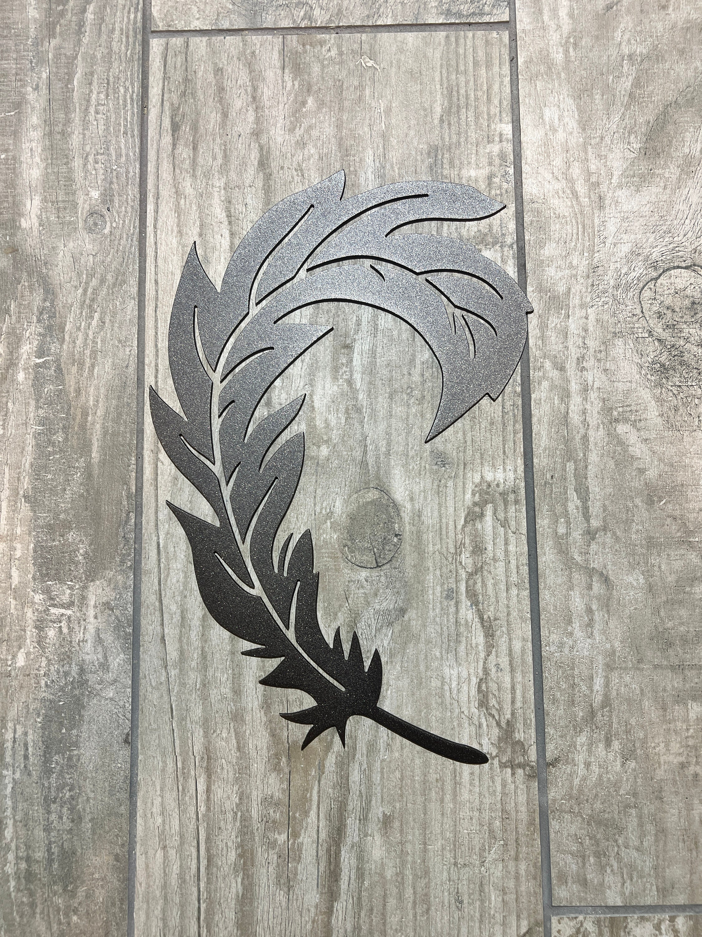 Feather, Custom Feather Art, Feather Decoration, Metal Feather, Metal ...