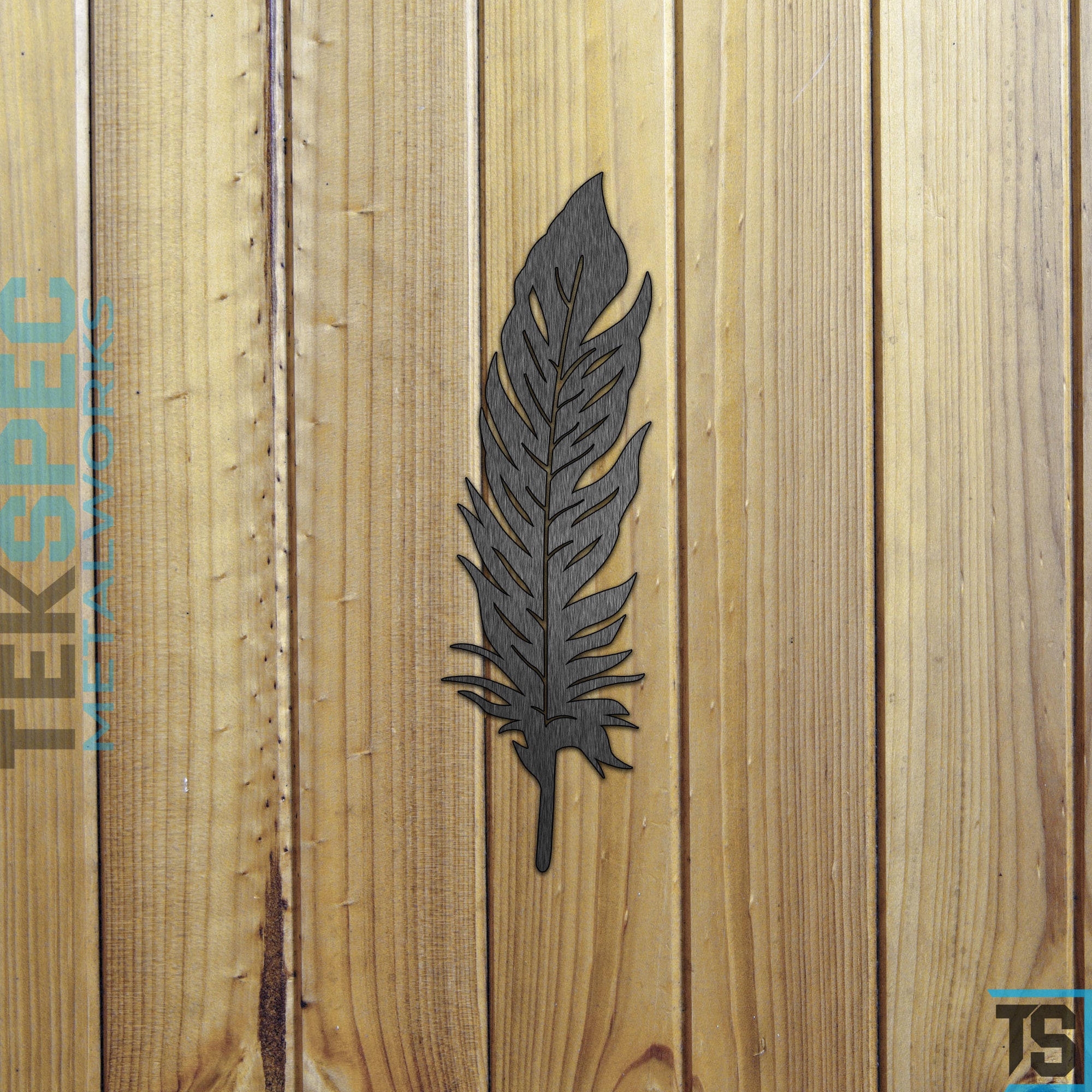 Feather, Custom Feather Art, Feather Decoration, Metal Feather, Metal ...