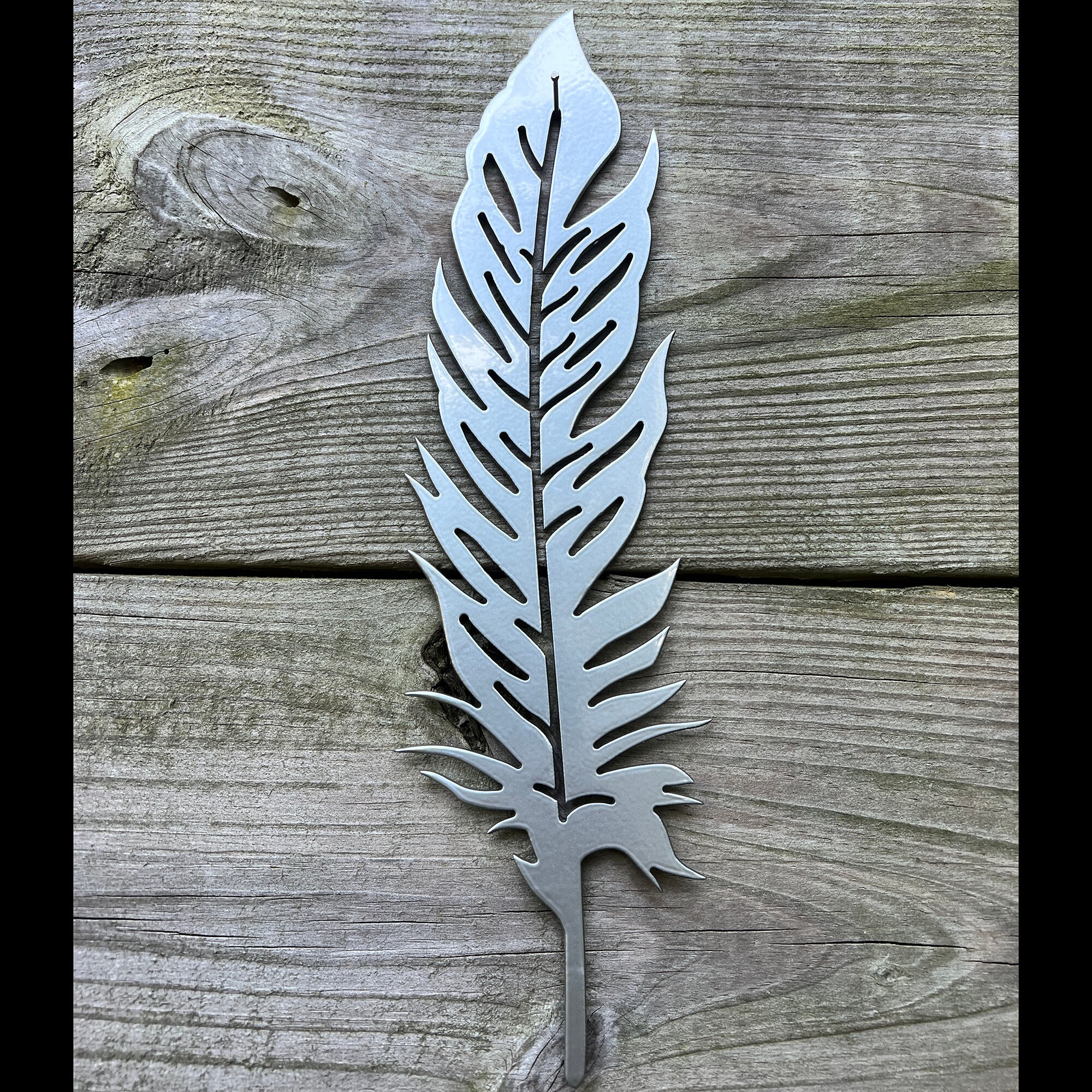 Feather, Custom Feather Art, Feather Decoration, Metal Feather, Metal ...
