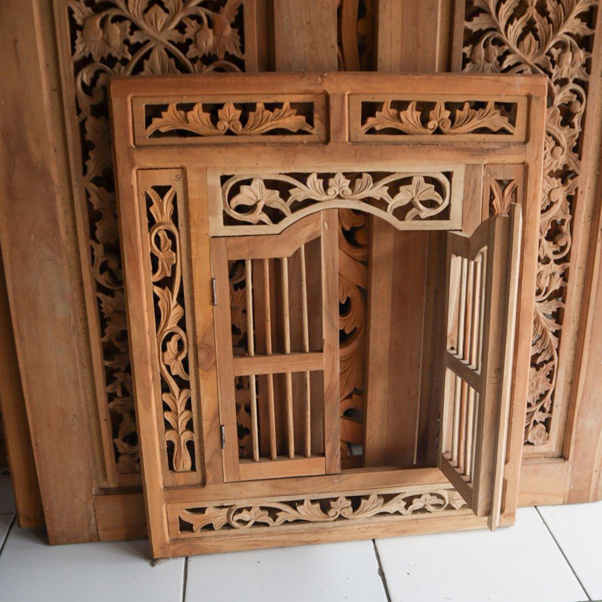 Indian Wooden Window Frames