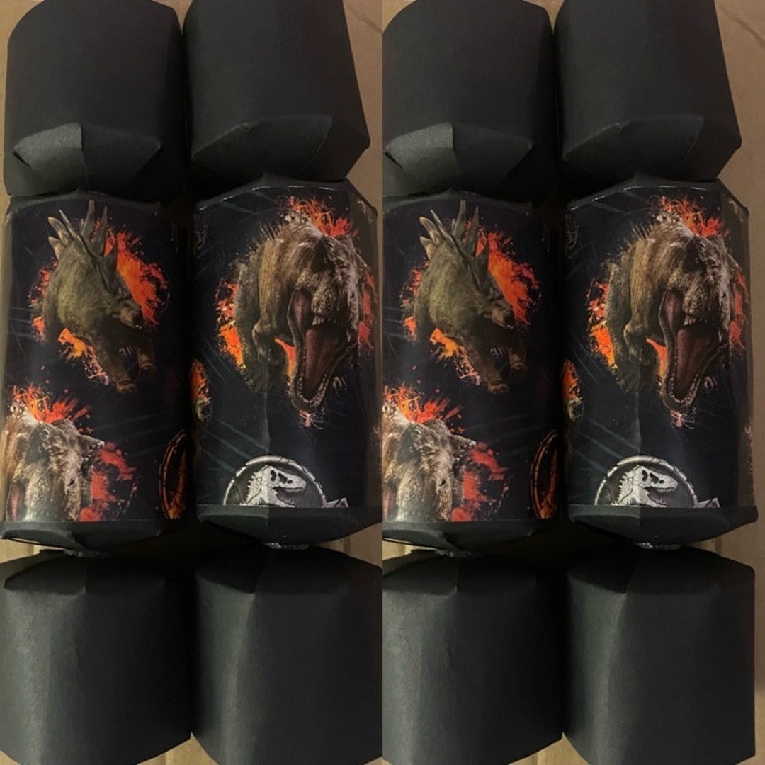 Handmade Luxury Jurassic/ Dinosaur Christmas Crackers box of 4 - Etsy