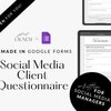 New Client Intake Form, Google Form, Canva Template - Etsy