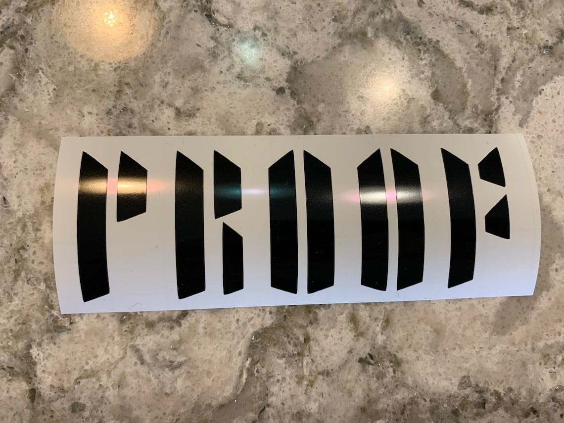 BTS PROOF Vinyl Decal Sticker Album Cover Art Logo Permanent - Etsy