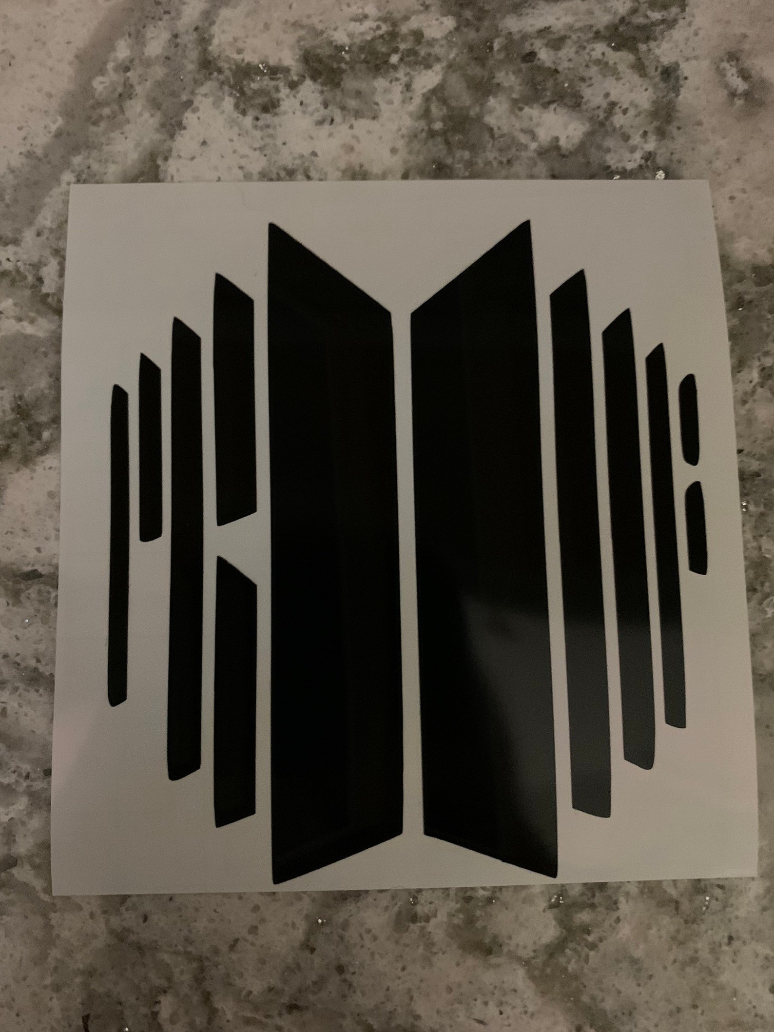 BTS proof Album Logo Vinyl Decal Sticker for Car Cell Phone, Computer ...