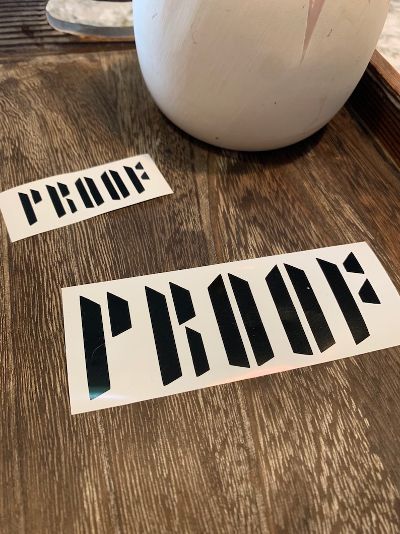 BTS PROOF Vinyl Decal Sticker Album Cover Art Logo Permanent - Etsy