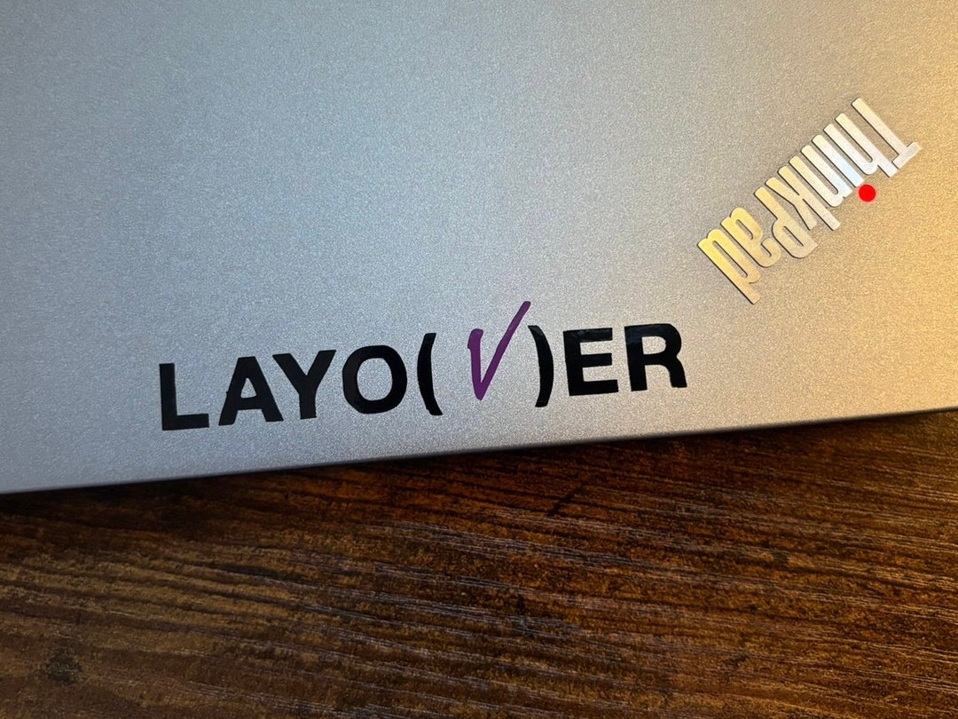 Layover Inspired Logo Decal Sticker | V | Kim Taehyung | BTS - Etsy