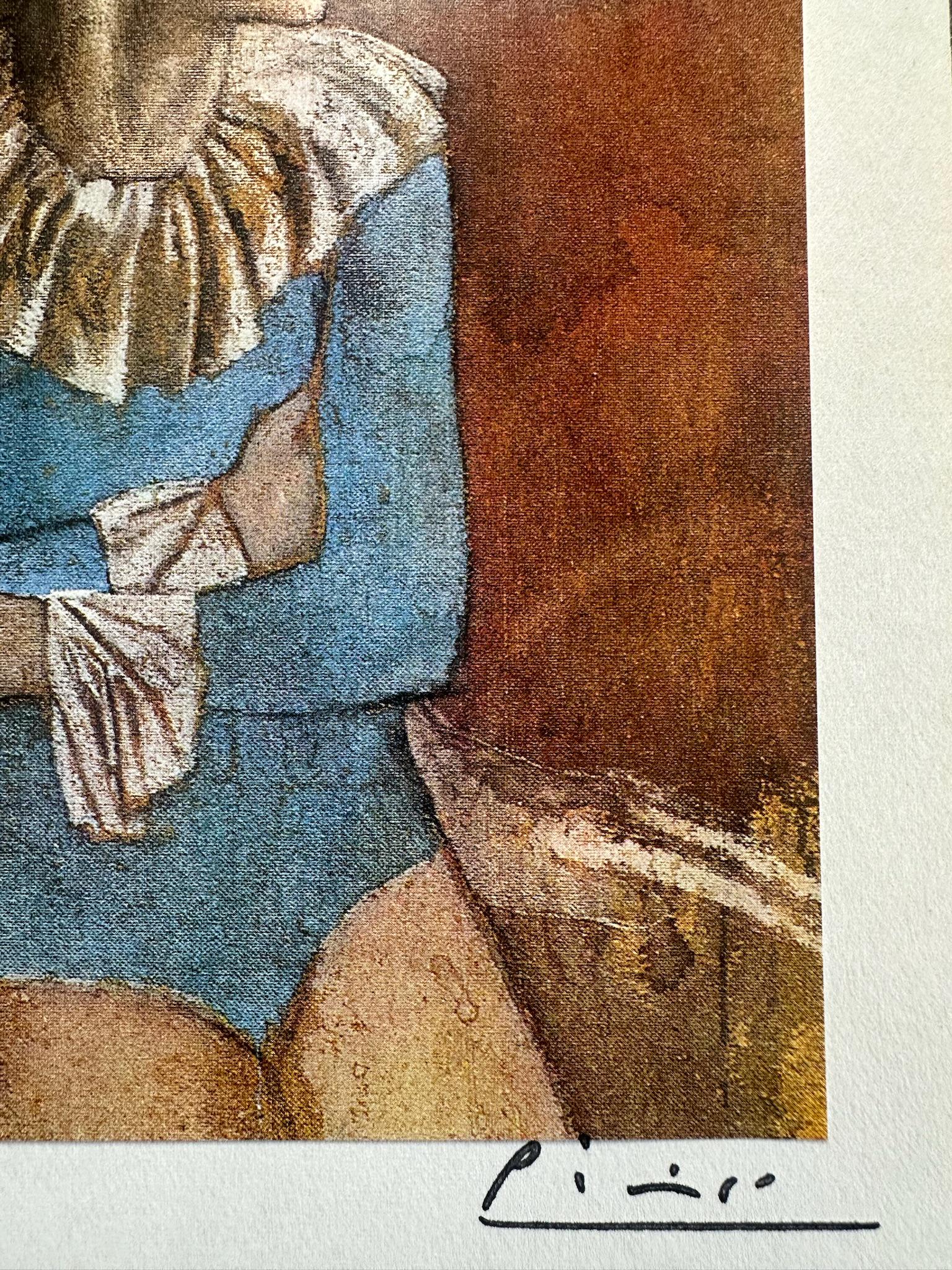 Pablo Picasso Blue Period Print 1901-1905 Mother and Child - Limited ...