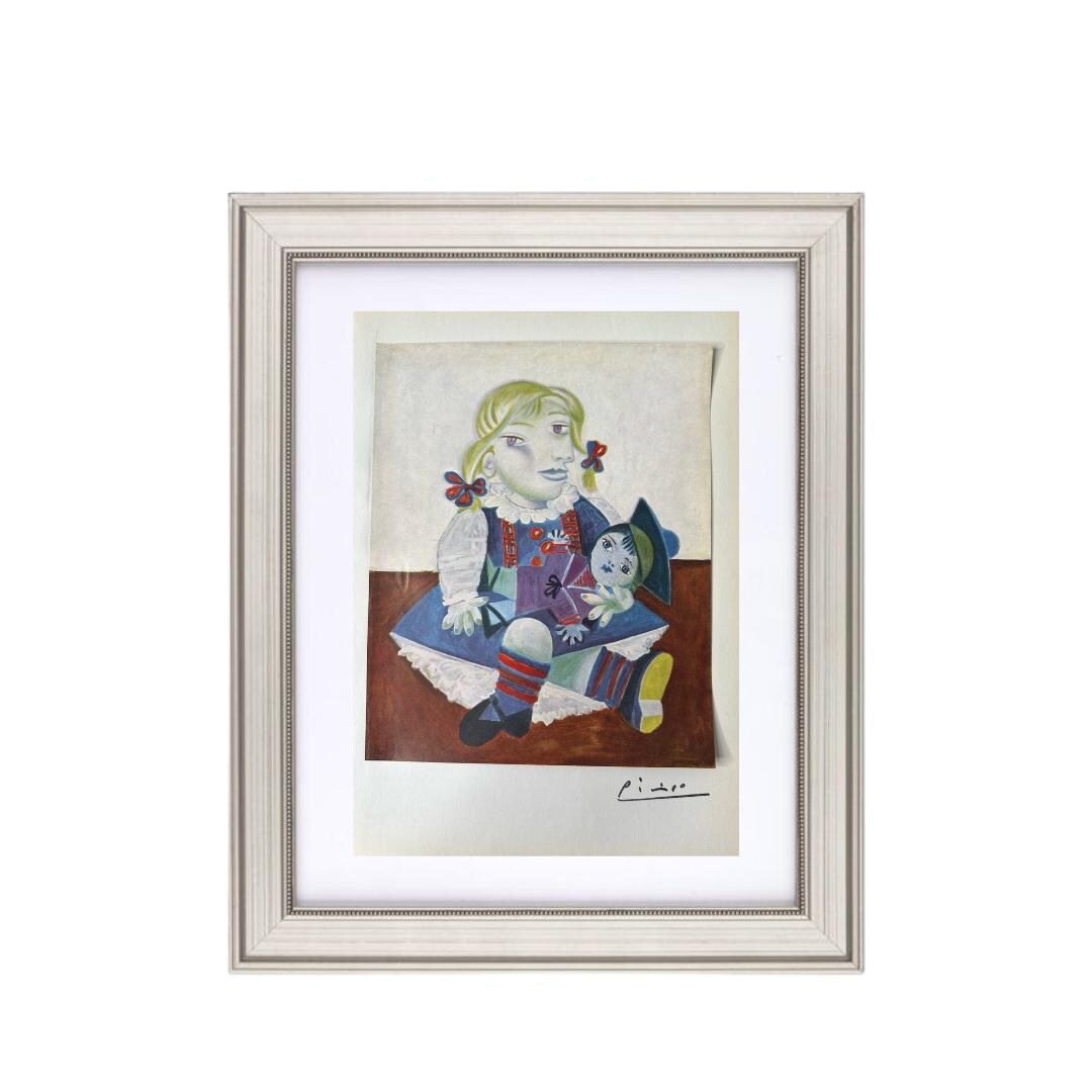 Pablo Picasso, Maia With Sailor Doll, 1938 Limited Edition, Iconic Spanish Modernist, Collector ...