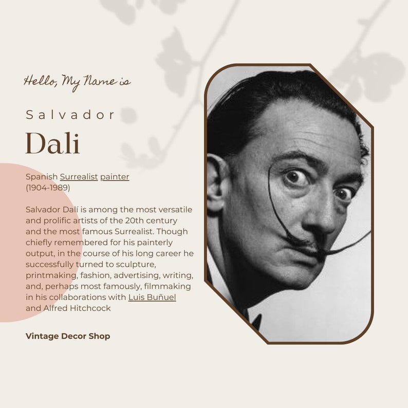 Salvador Dali Original Signed Print 1966-67, Slave Market With the ...