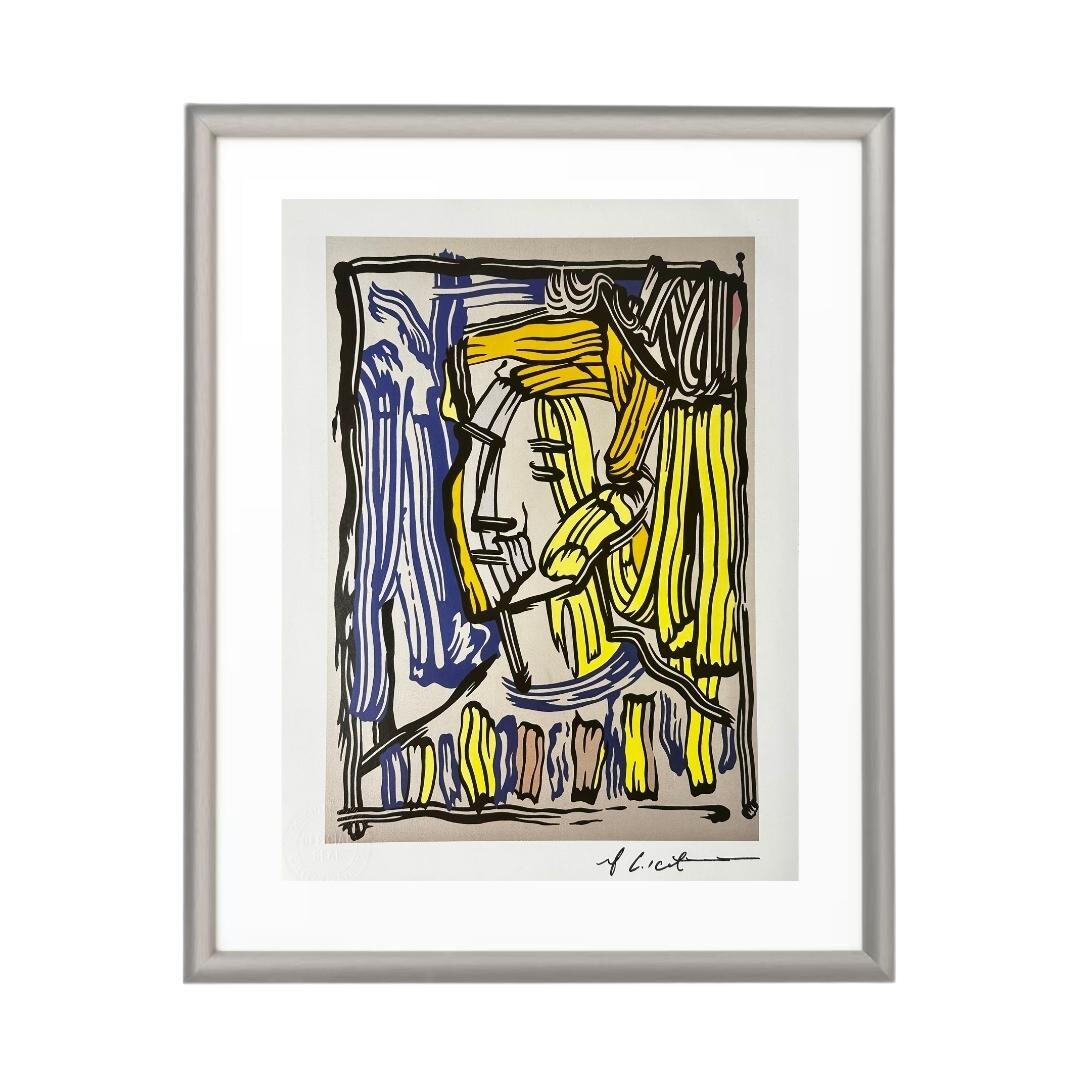 Roy Lichtenstein Print - Portrait II, 1981, Signed Screenprint, Pop Art ...