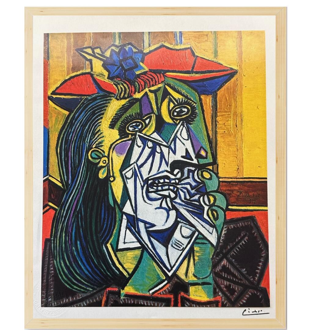 Pablo Picasso 1905 Blue Period Print Woman Weeping, 1937, Limited ...