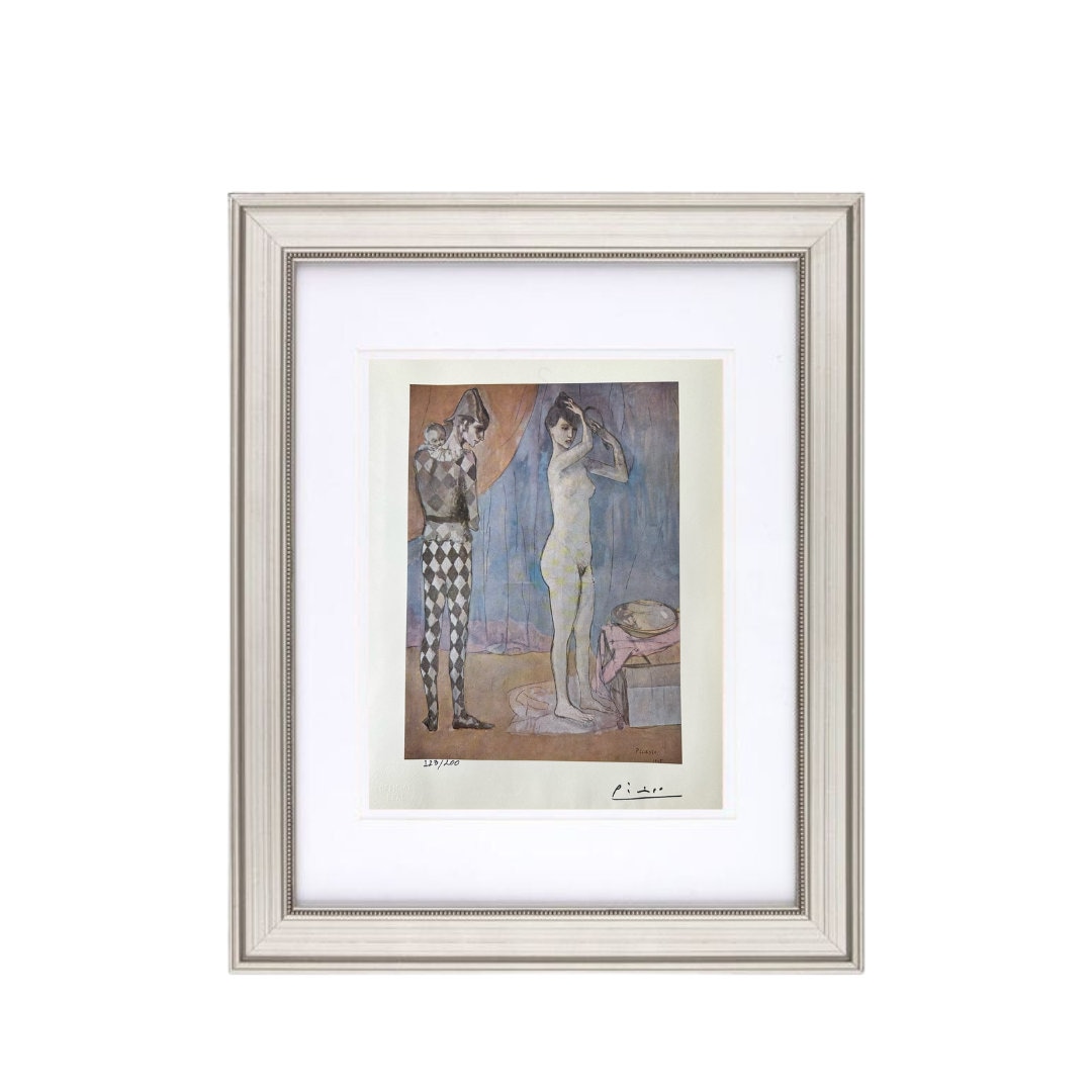 Pablo Picasso Original Signed Print the Harlequins Family 1905 Original ...