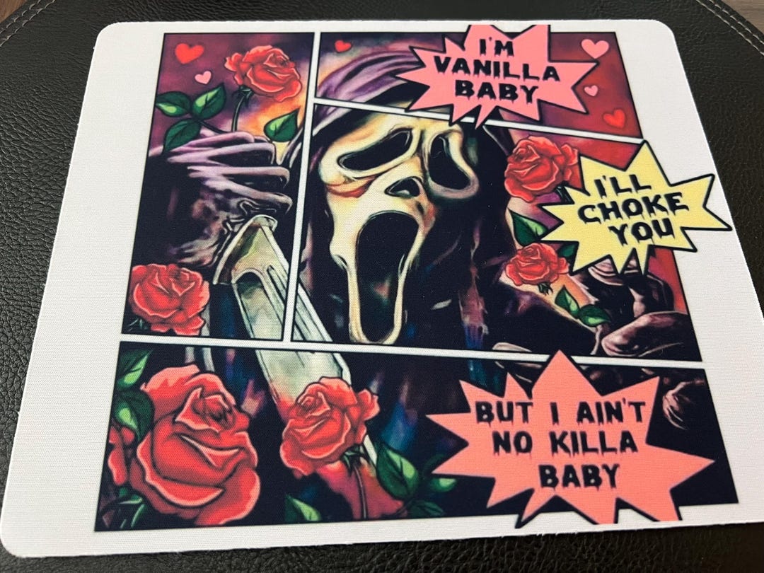 Ghostface Valentines 9x8 Custom Made Mouse Pad (sublimated) - Etsy