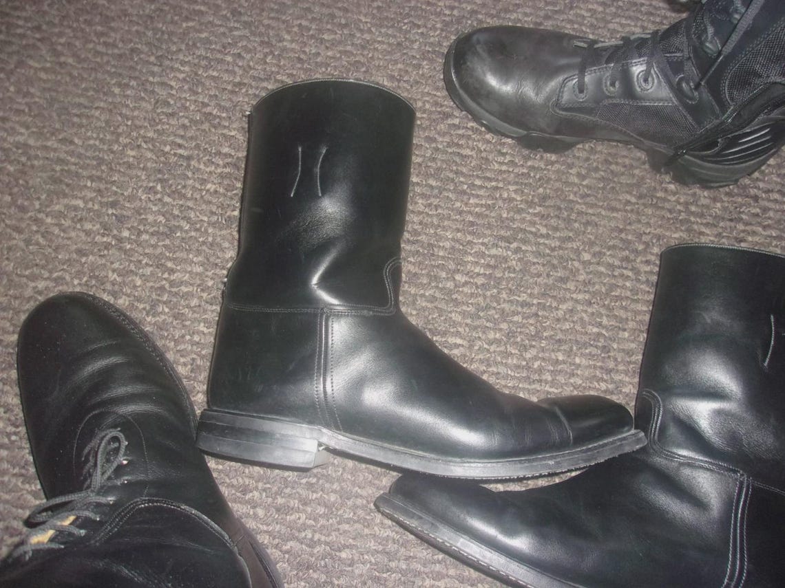 Dehner Boots CHP Police Boots Motorcycle Police Boots DRESS INSTEP - Etsy