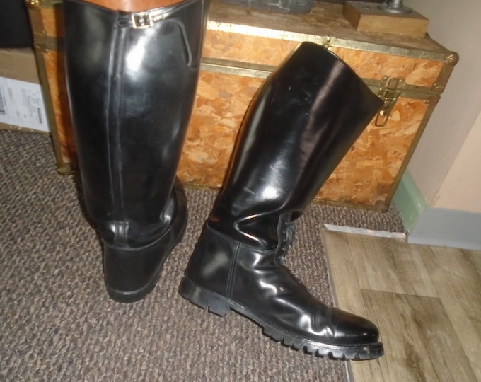 Dehner Boots CHP Police Boots Motorcycle Police Boots Bal-lace - Etsy